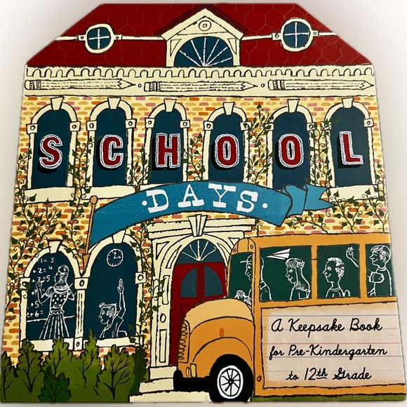 unbranded | Other | School Days Keepsake Book Pre K To Senior ...